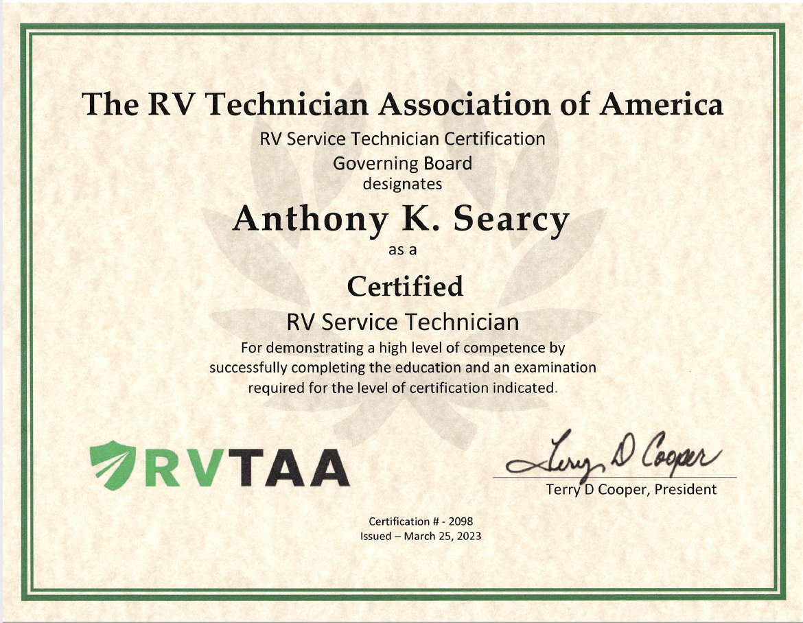 Uncle T's Complete RV Is here to assist with your RV needs